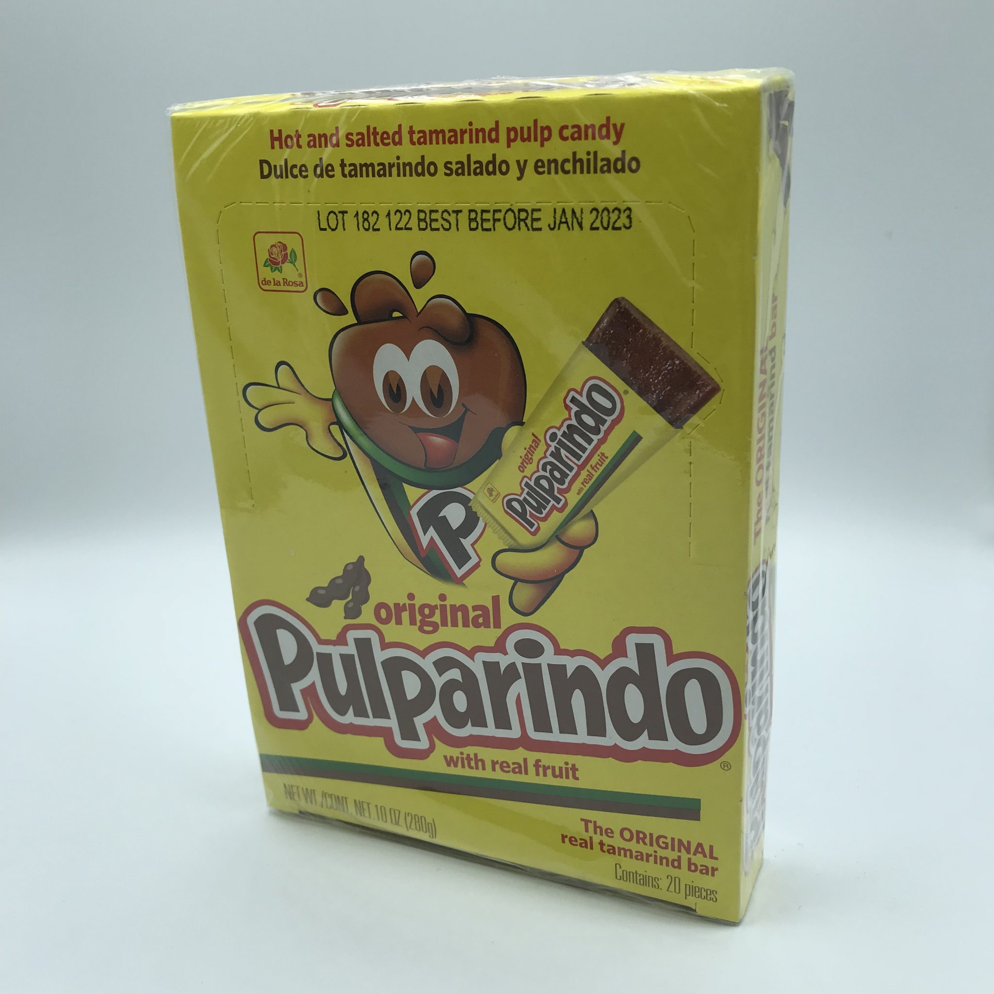 Pulparindo Hot and Salty Tamarind Pulp Original 20 pieces - America ...